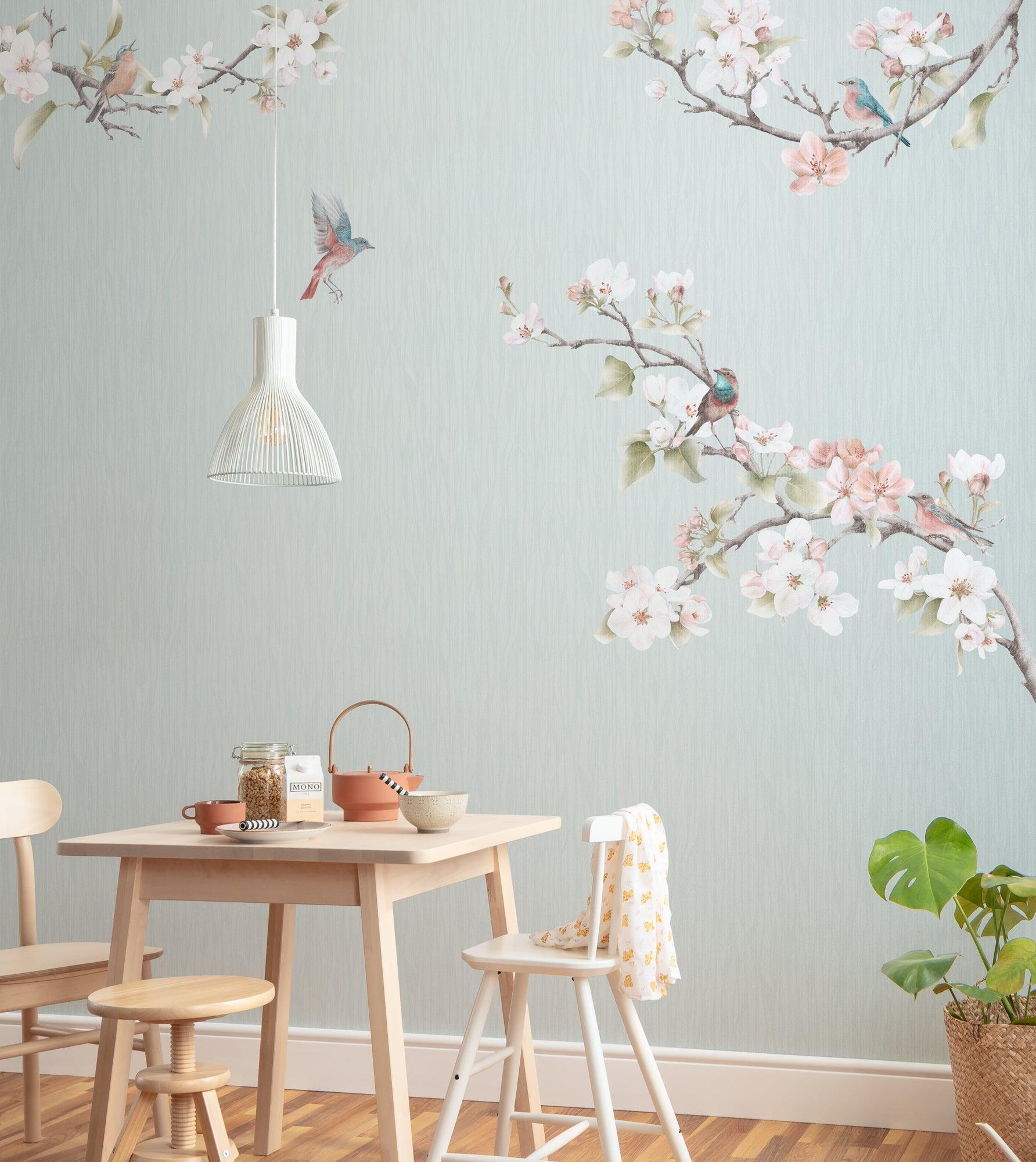Apple Bloom Mural Wallpaper | Forest Homes
