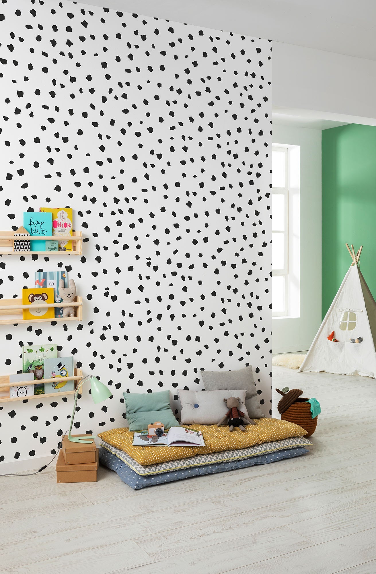 Dipple Dapple Mural Wallpaper: Nature Wallpaper | Forest Homes