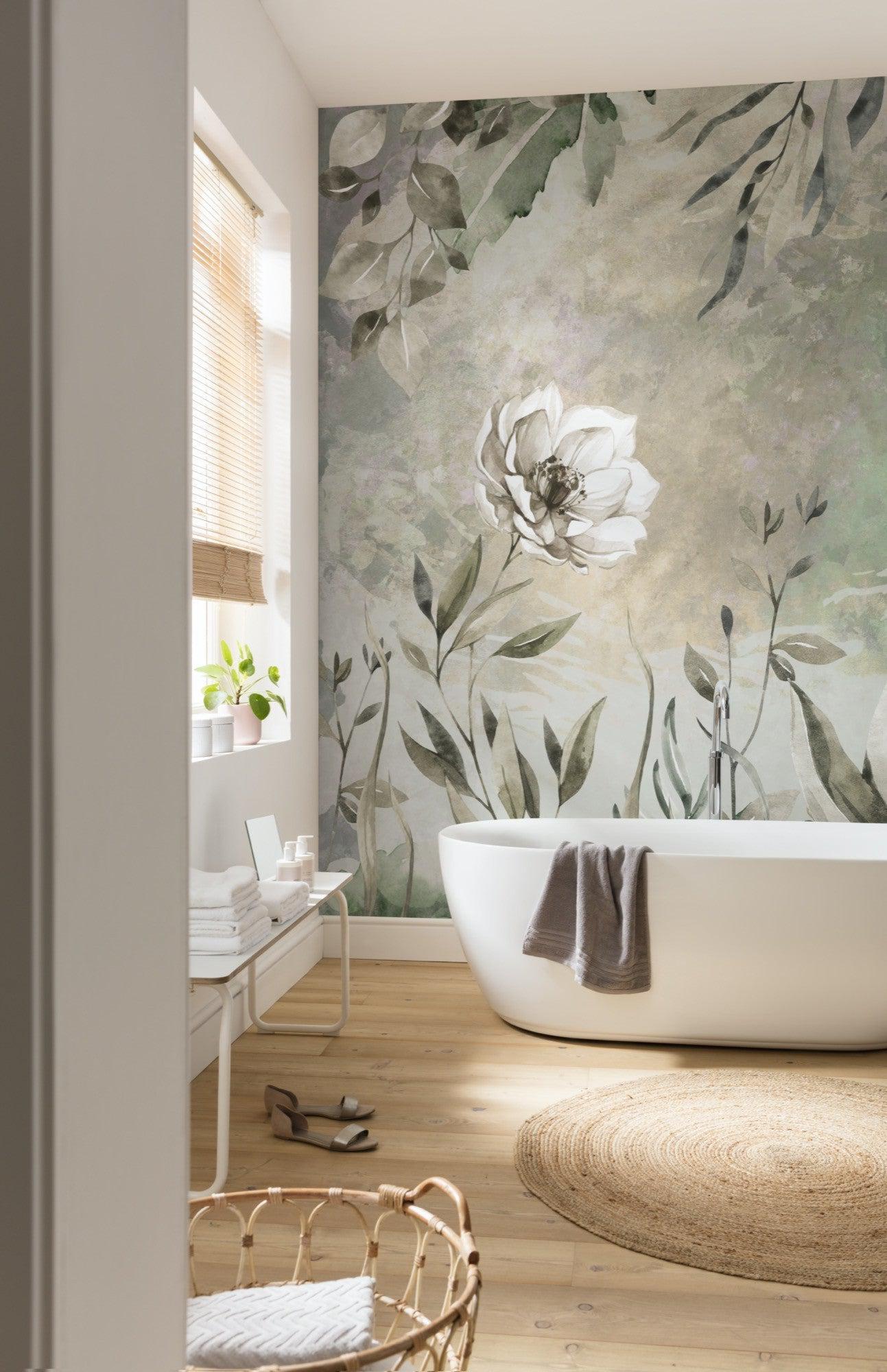 Magic Prairie Mural: Floral Wallpaper | Forest Homes