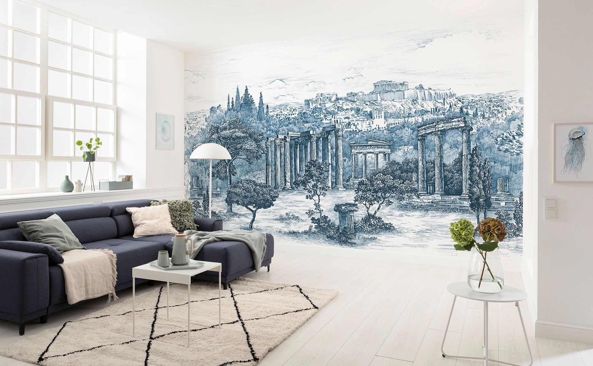 Ruins Mural Wallpaper – Forest Homes