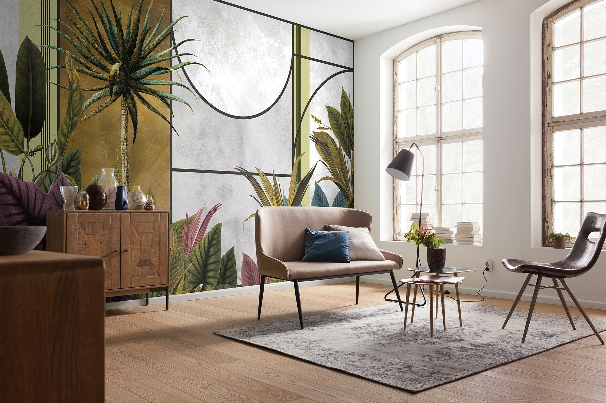 Timeless Temple Mural Wallpaper: Nature Wallpaper | Forest Homes