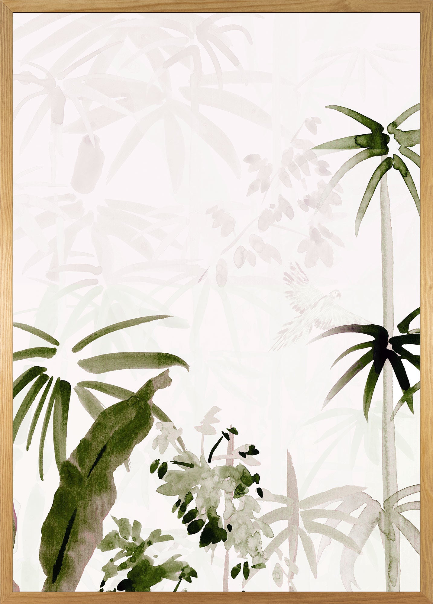 Bamboo Drawing: Art Poster | Forest Homes