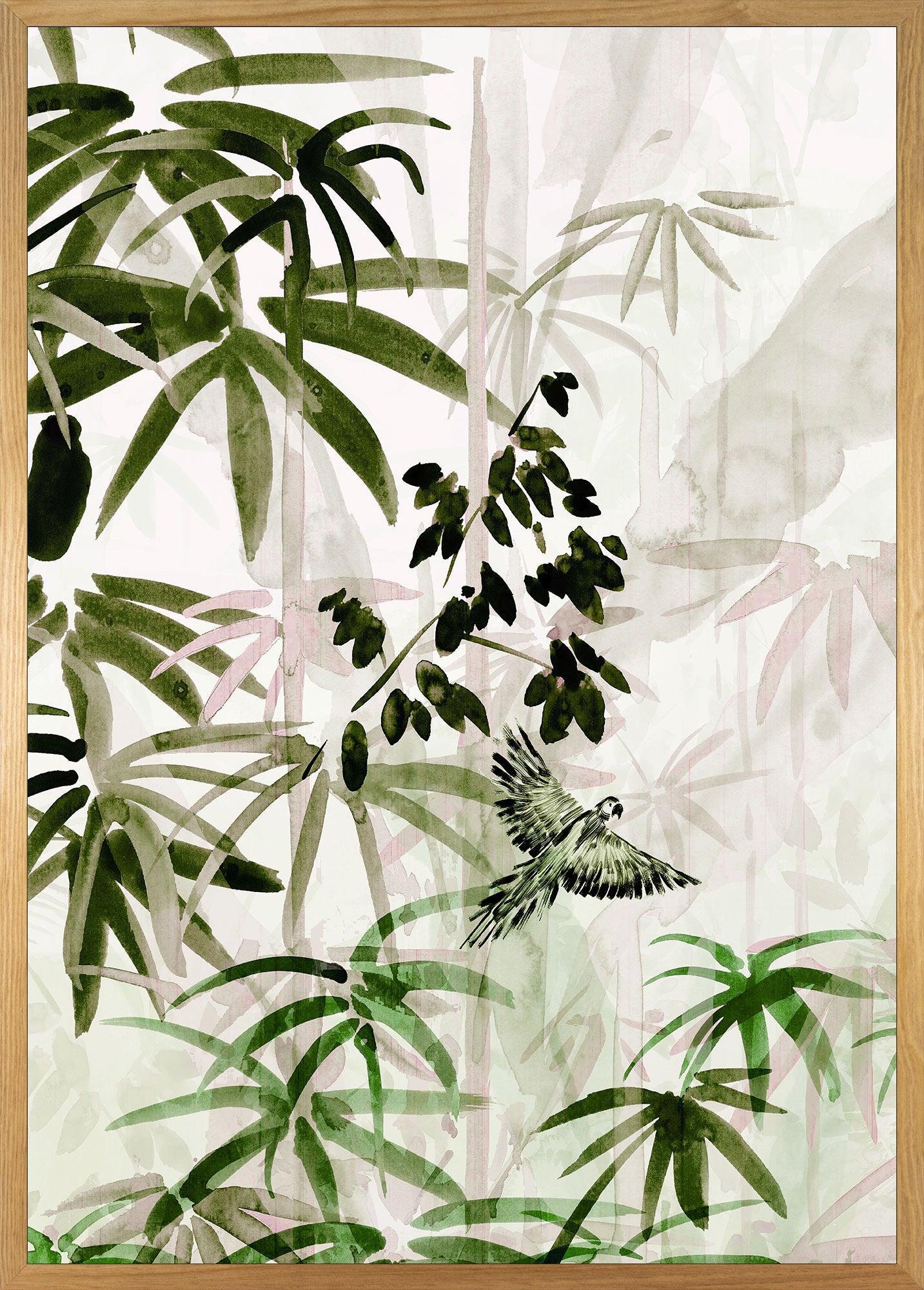 Bamboo Forest: Art Poster | Forest Homes