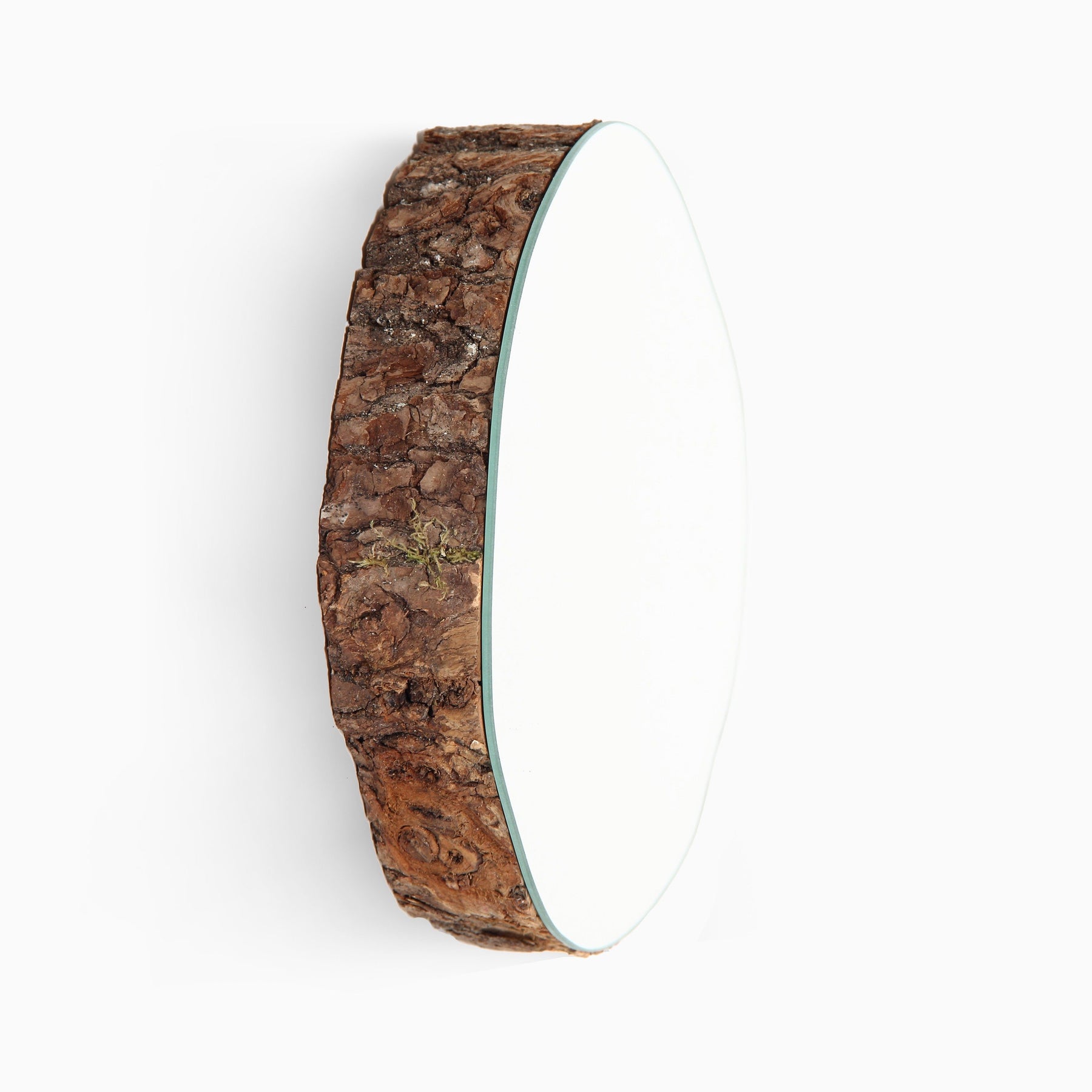 Akis Oak Slice Mirror: Home Goods | Forest Homes