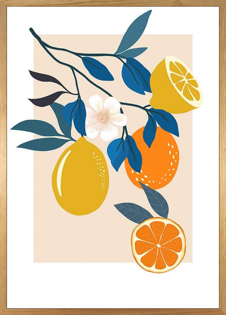 Illustration Finest Fruits: Art Poster | Forest Homes