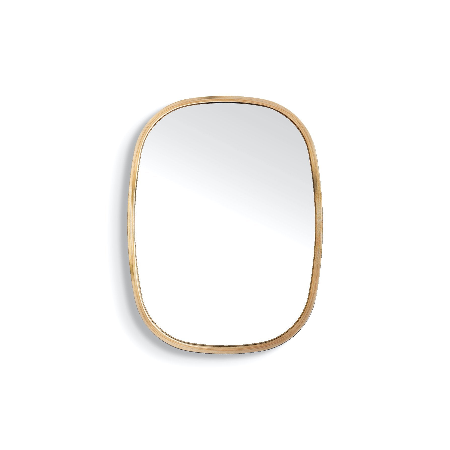 Mira Squircle Bamboo Mirror Frame | Forest Homes